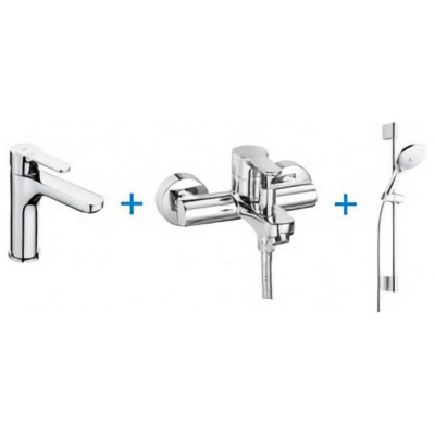 Pack 3 in 1 L20 lavoar+cada/dus (bara+set dus) ROCA
